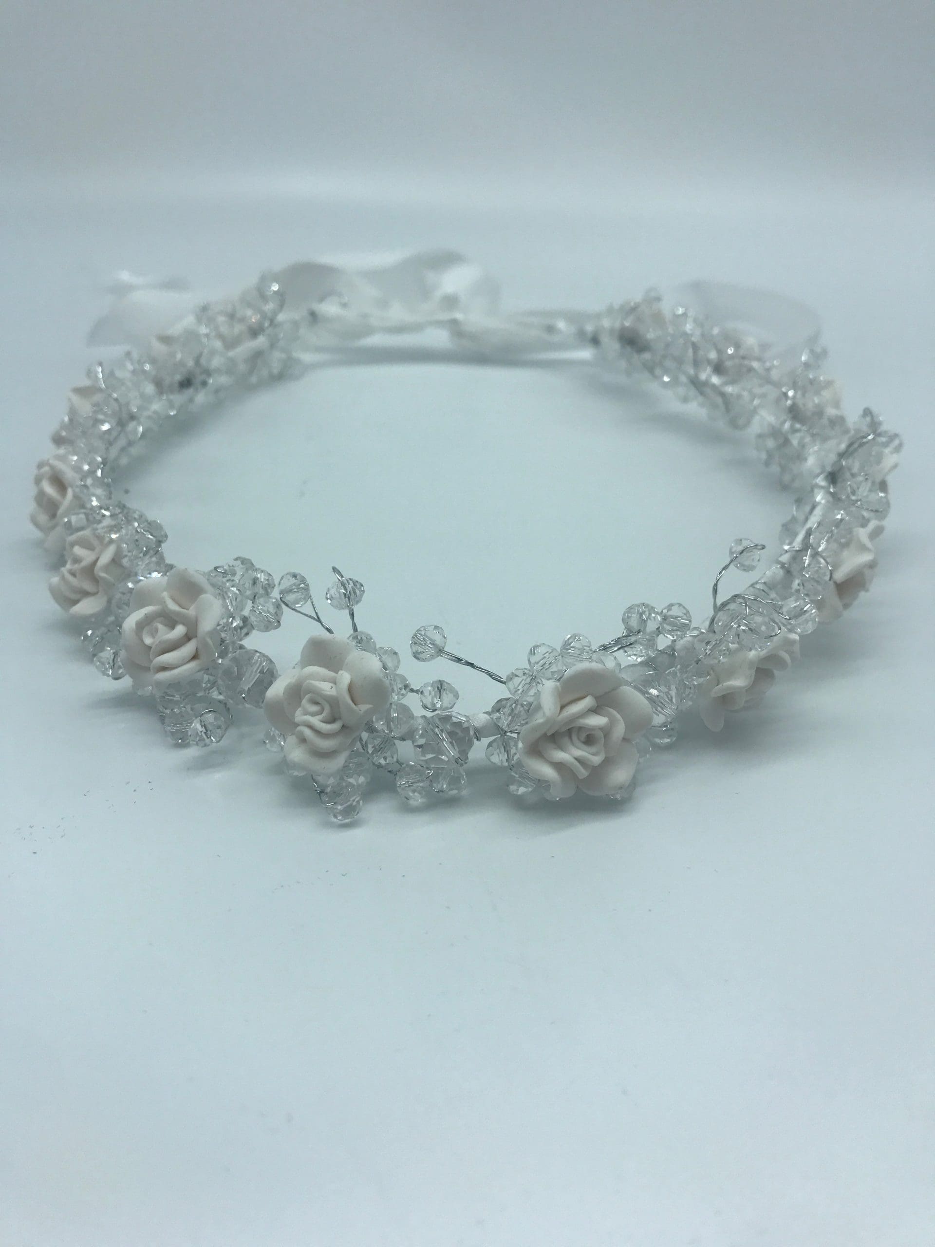 White Flower Crown - UpTown Kids
